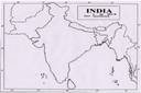 Flipkart.com | CRAFTWAFT PHYSICAL MAP OF INDIA BLANK A4 67 gsm Project ...