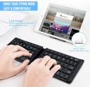 Portronics POR-973 Chicklet Wireless Rechargeable Foldable Keyboard ...