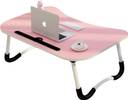 MemeHO Pink Wood Portable Laptop Table Price in India - Buy MemeHO Pink ...