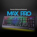 ZEBRONICS MAX PRO MECHANICAL USB WIRED KEYBOARD Wired USB Gaming ...