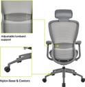 Featherlite Helix HB Mesh Fabric Office Adjustable Arm Chair Price in ...
