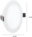 PHILIPS Philips 15W Round AP Plus UltraGlow LED DL Recessed LED Panel ...