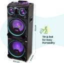 Buy Croma Party Speaker 1400 Watts Dynamic Bass Boost CREY3027 1400 W ...