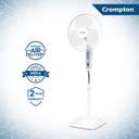 Crompton High Flo Wave Plus 400 mm 3 Blade Pedestal Fan Price in India ...