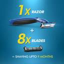 GILLETTE Guard 3 Single Razor with 8 Blades - Price in India, Buy ...