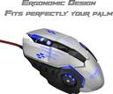 QUANTUM QHM 286G, 3200 DPI Wired USB Gaming Mouse with Programmable ...