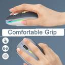 Zoook Blade / Rechargeable, 7 Color RGB, Silent Wireless Optical Mouse ...