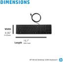 HP 320K Wired USB Desktop Keyboard - HP : Flipkart.com