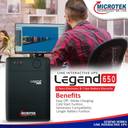 Microtek Line Interactive UPS LEGEND 650 UPS Price in India - Buy ...