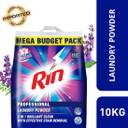 Rin Lavender Scent Professional Laundry Detergent Washing Powder 10kg ...