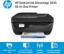 HP DeskJet Ink Advantage 3835 All-in-One Multi-function WiFi Color ...