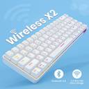 Portronics Hydra 10 Mechanical Bluetooth, Wireless Gaming Keyboard ...