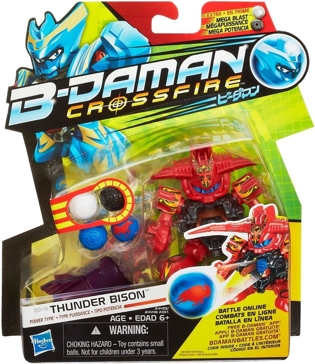 Takara Tomy B-Daman Crossfire - Thunder Bison - B-Daman Crossfire ...