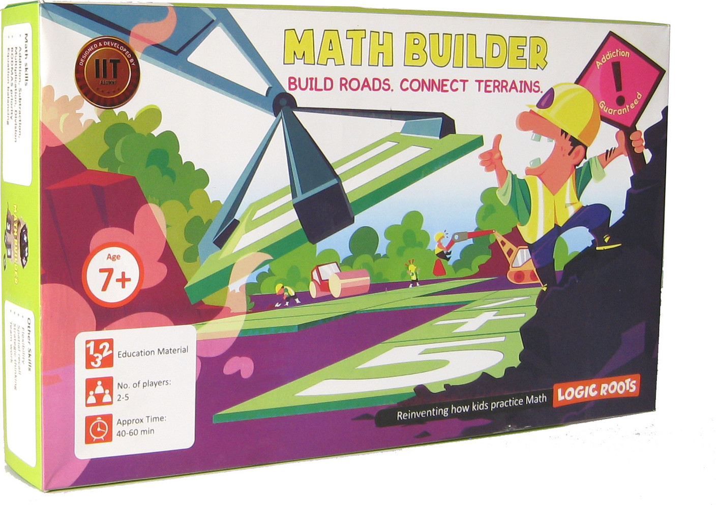 LogicRoots Educational Game MATH BUILDER Maths Strategy Board Game ...