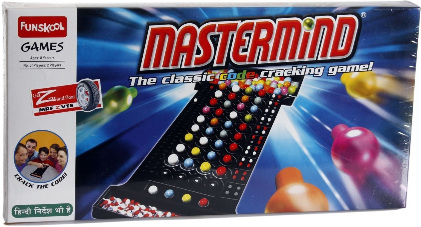 Funskool Master Mind The Classical Code Cracking Board Game - Master ...