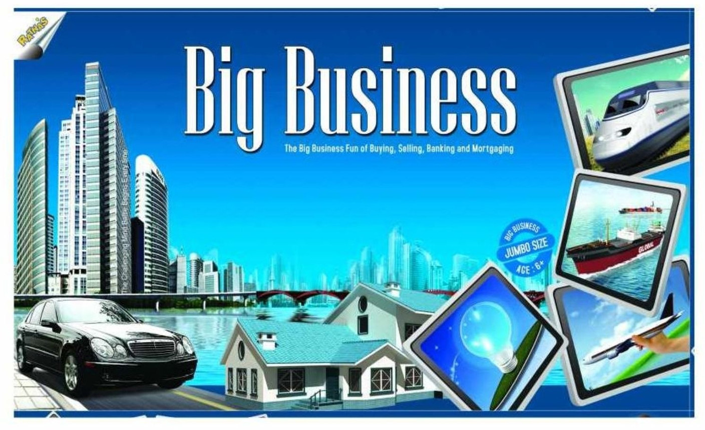 Ratnas Big business Board Game - Big business . Buy Business Game toys ...
