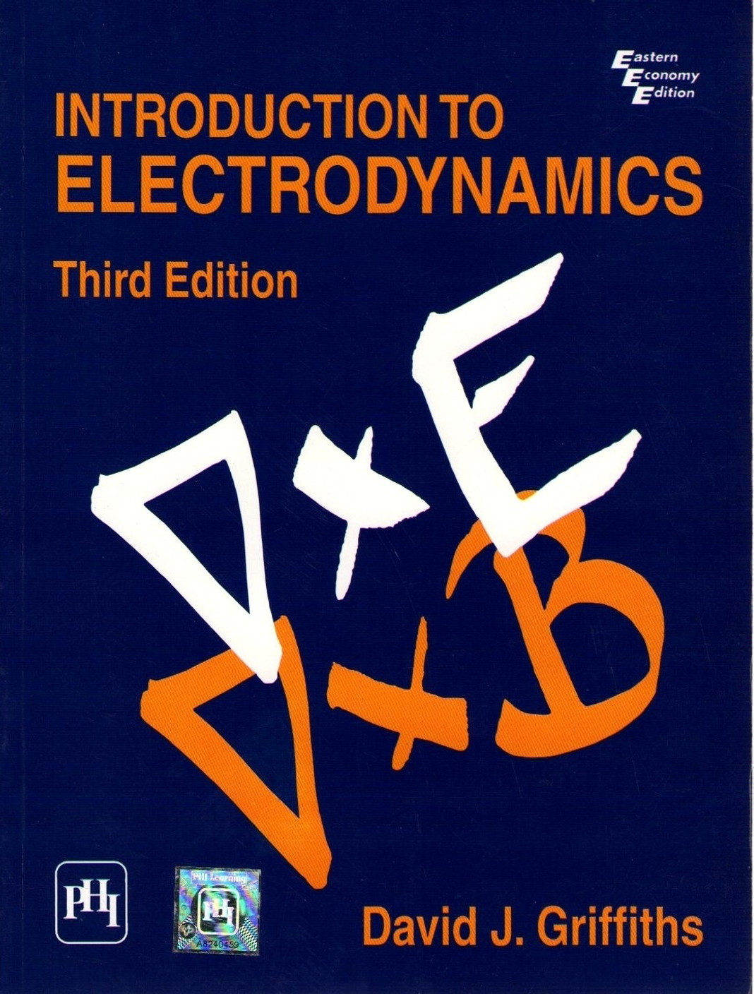 Introduction To Electrodynamics 3Ed. 3rd Edition - Buy Introduction To ...