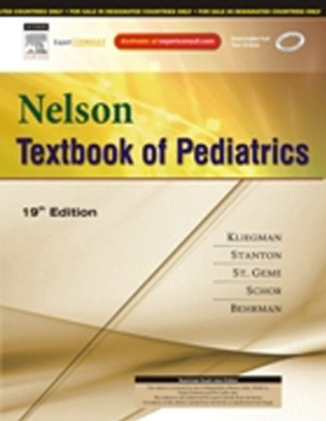 Nelson: Textbook Of Pediatrics 19th Edition - Buy Nelson: Textbook Of ...