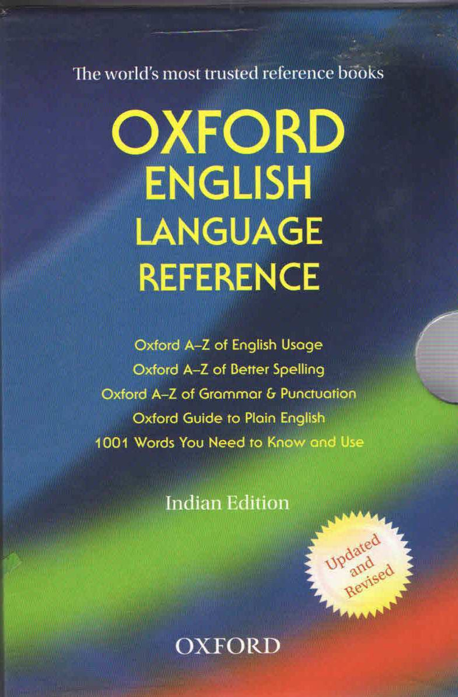 Oxford English Language Reference (Setof 5 Books) 2 Edition - Buy ...