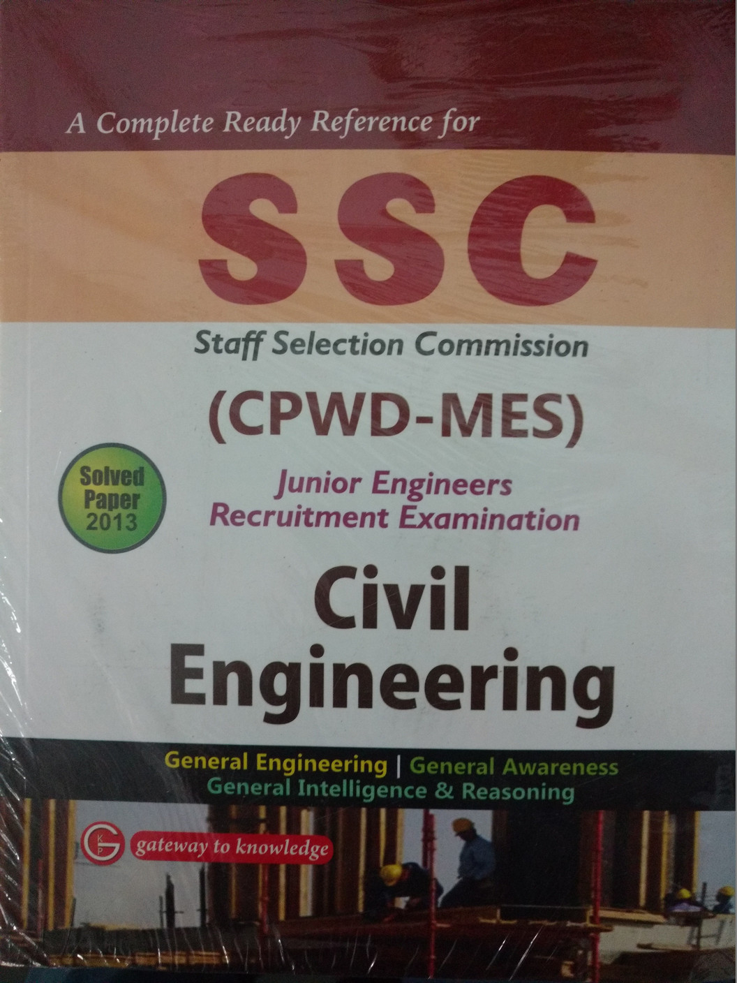 SSC CPWD-MES Junior Engineers Civil Engineering : Examination Includes ...