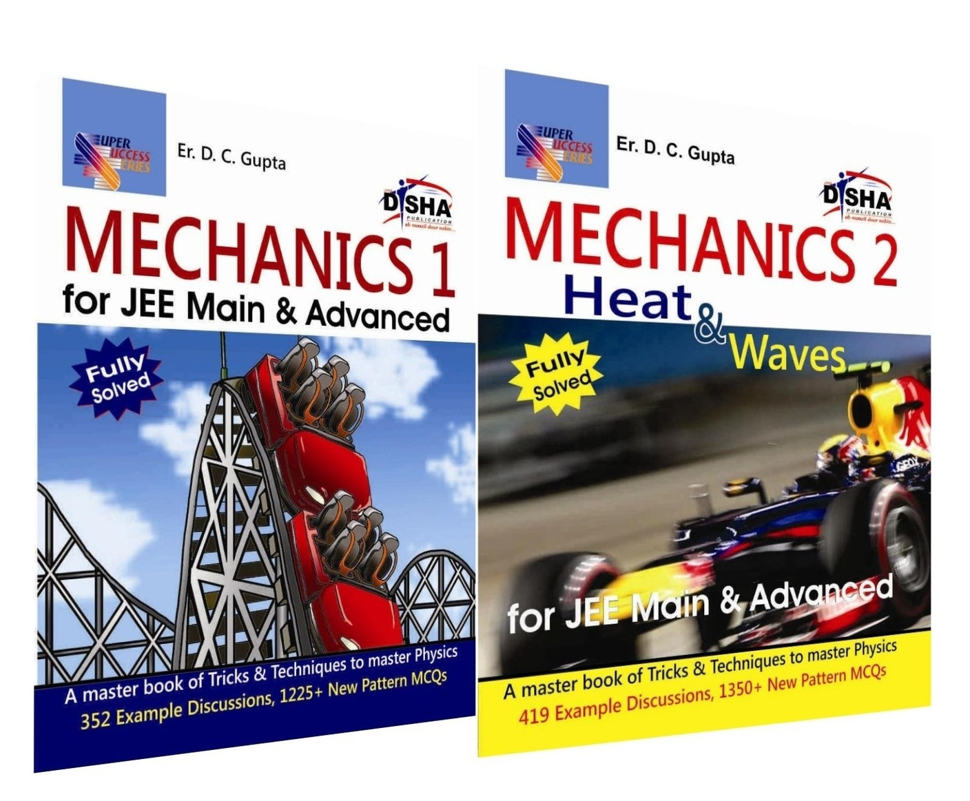 Physics for JEE Main & Advanced Mechanics, Heat and Waves Class - 11 (Set of 2 Books) - Buy ...