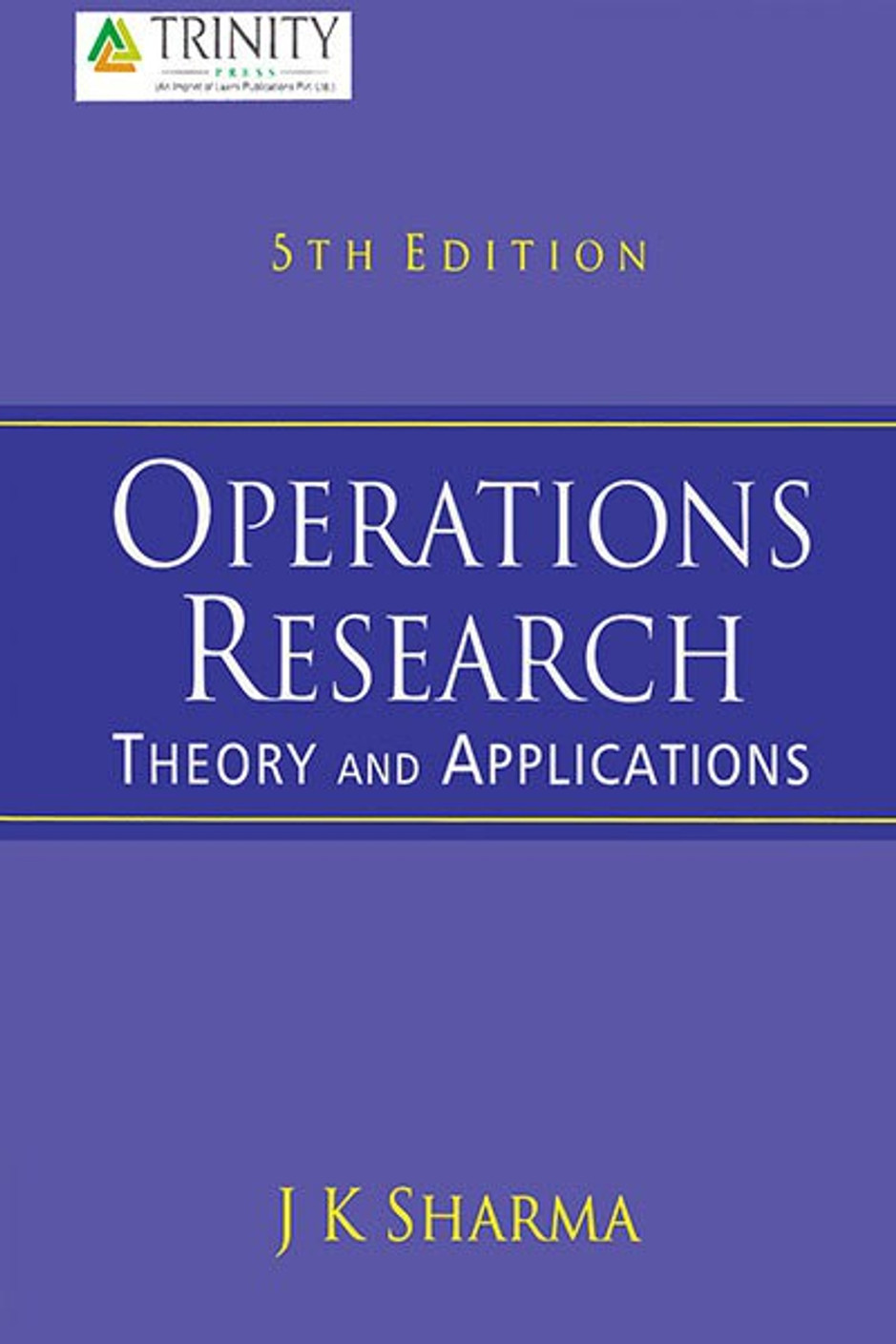 Operations Research: Theory and Applications 5th Edition 5th Edition ...