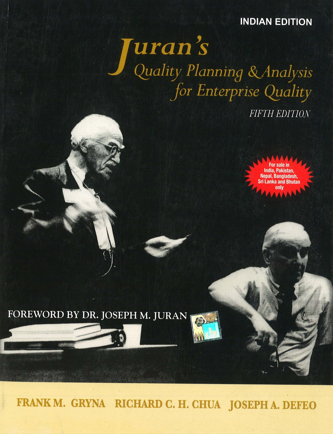 Juran's Quality Planning & Analysis for Enterprise Quality 5th Edition ...