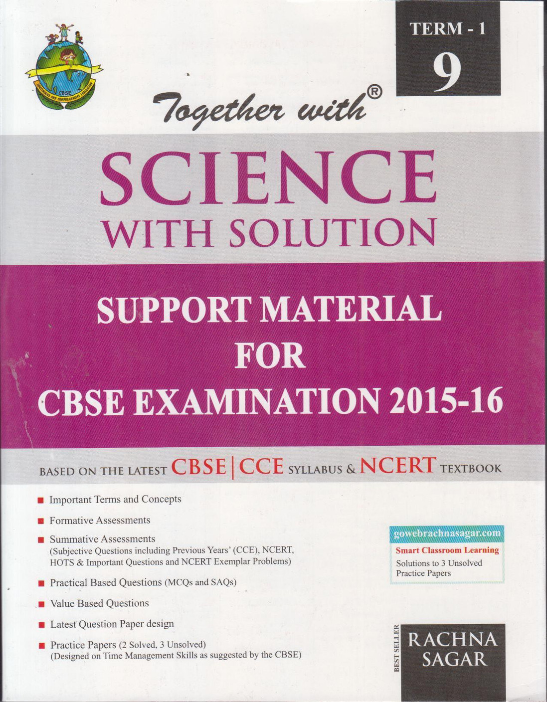 Together with Science (With Solutions) Class IX Term I 14th Edition ...