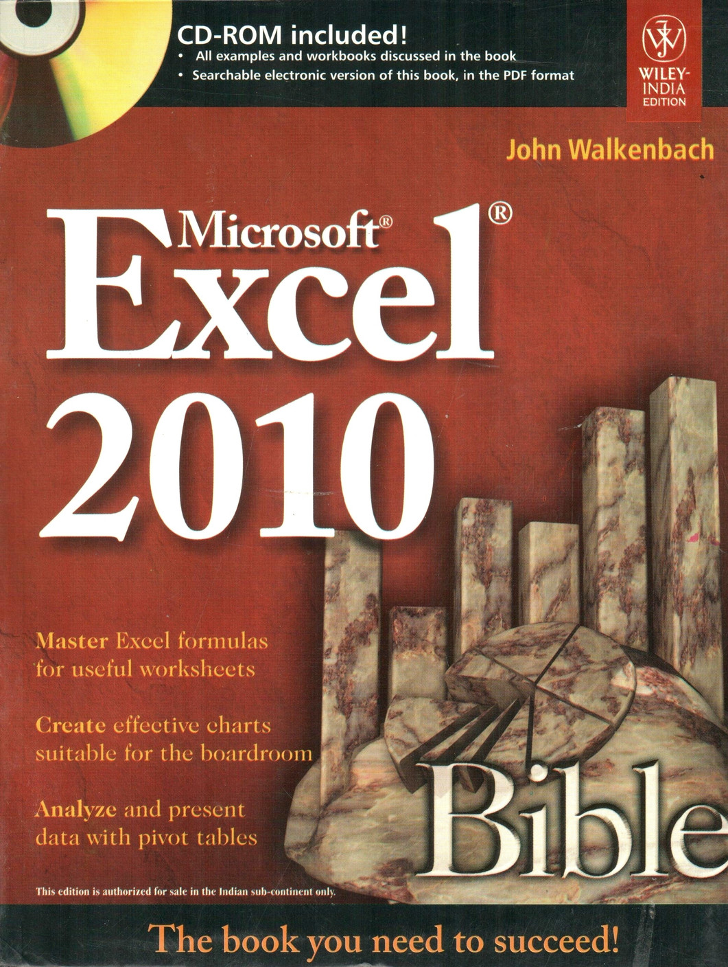 Microsoft Excel 2010 Bible (With CD) - Buy Microsoft Excel 2010 Bible ...