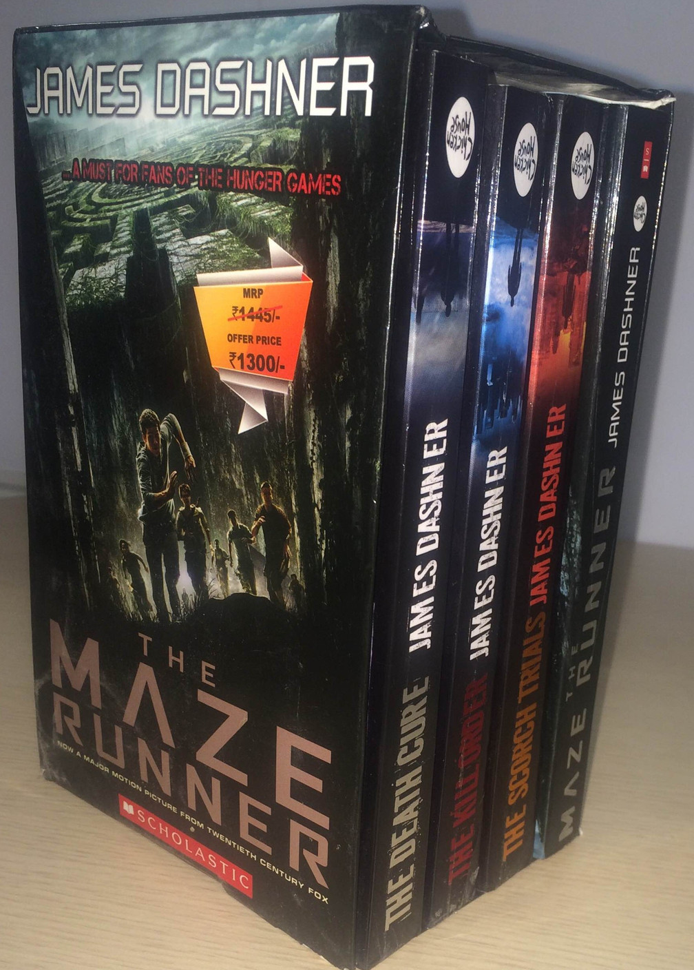 The Maze Runner (Set of 4 Books) - Buy The Maze Runner (Set of 4 Books ...