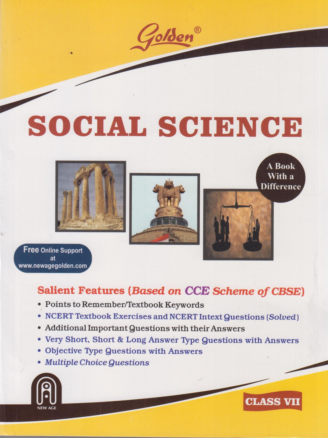 Golden - Social Science (Class 7) 1st Edition - Buy Golden - Social ...