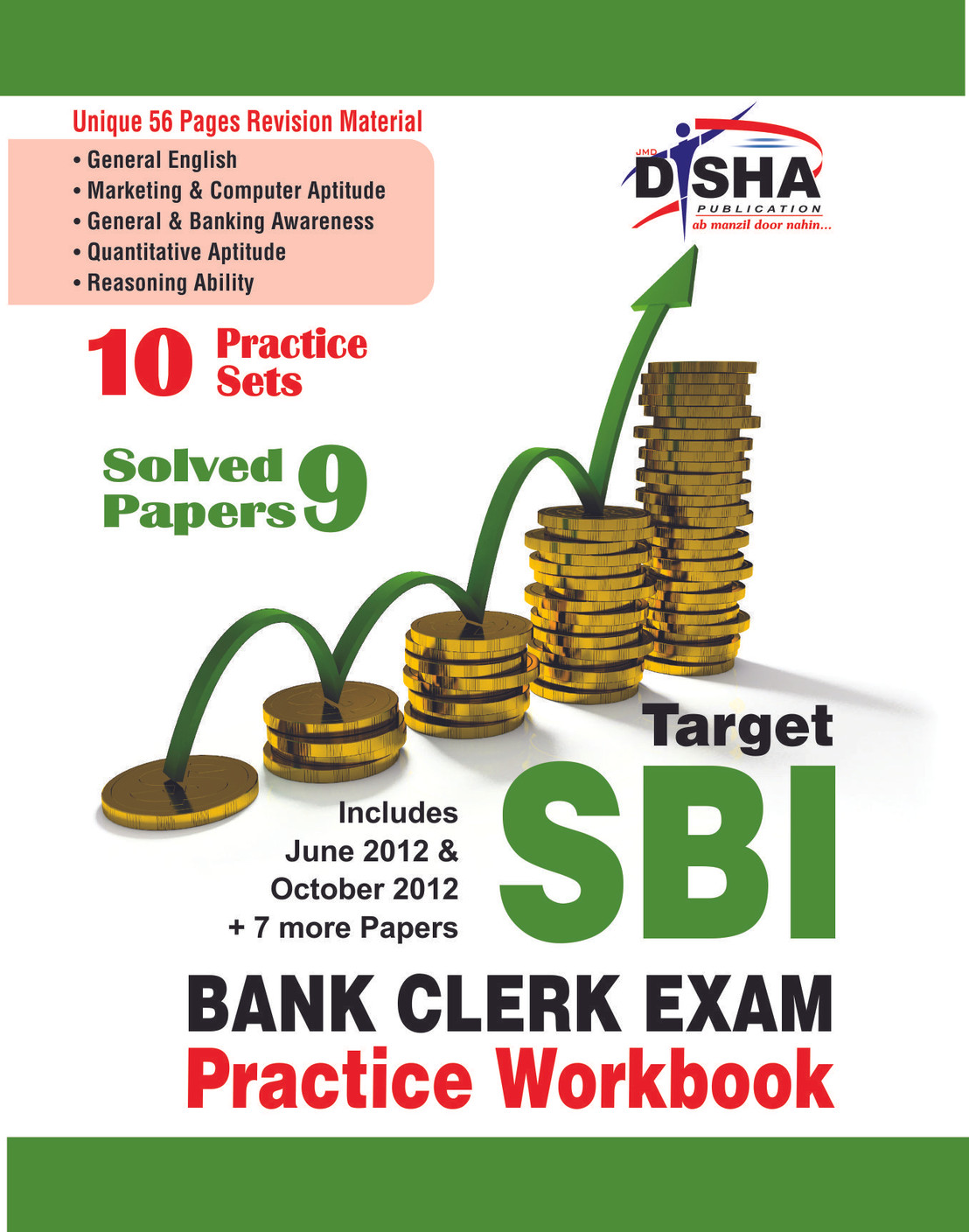 Target SBI Bank Clerk Exam Practice Workbook : 10 Practice Sets + 9 ...