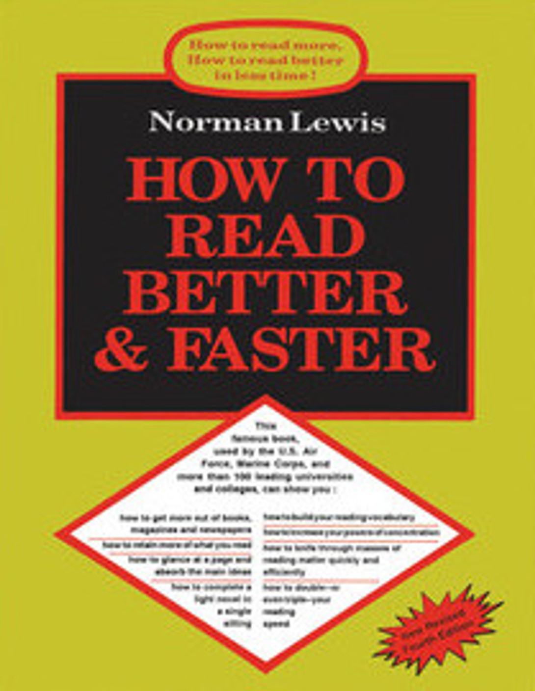 How To Read Better & Faster 4th Edition - Buy How To Read Better ... How To Read Better & Faster 4th Edition - Buy How To Read Better ...