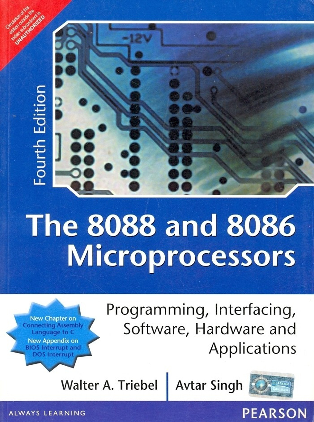 The 8088 And 8086 Microprocessors Programming Interfacing Software Hardware And