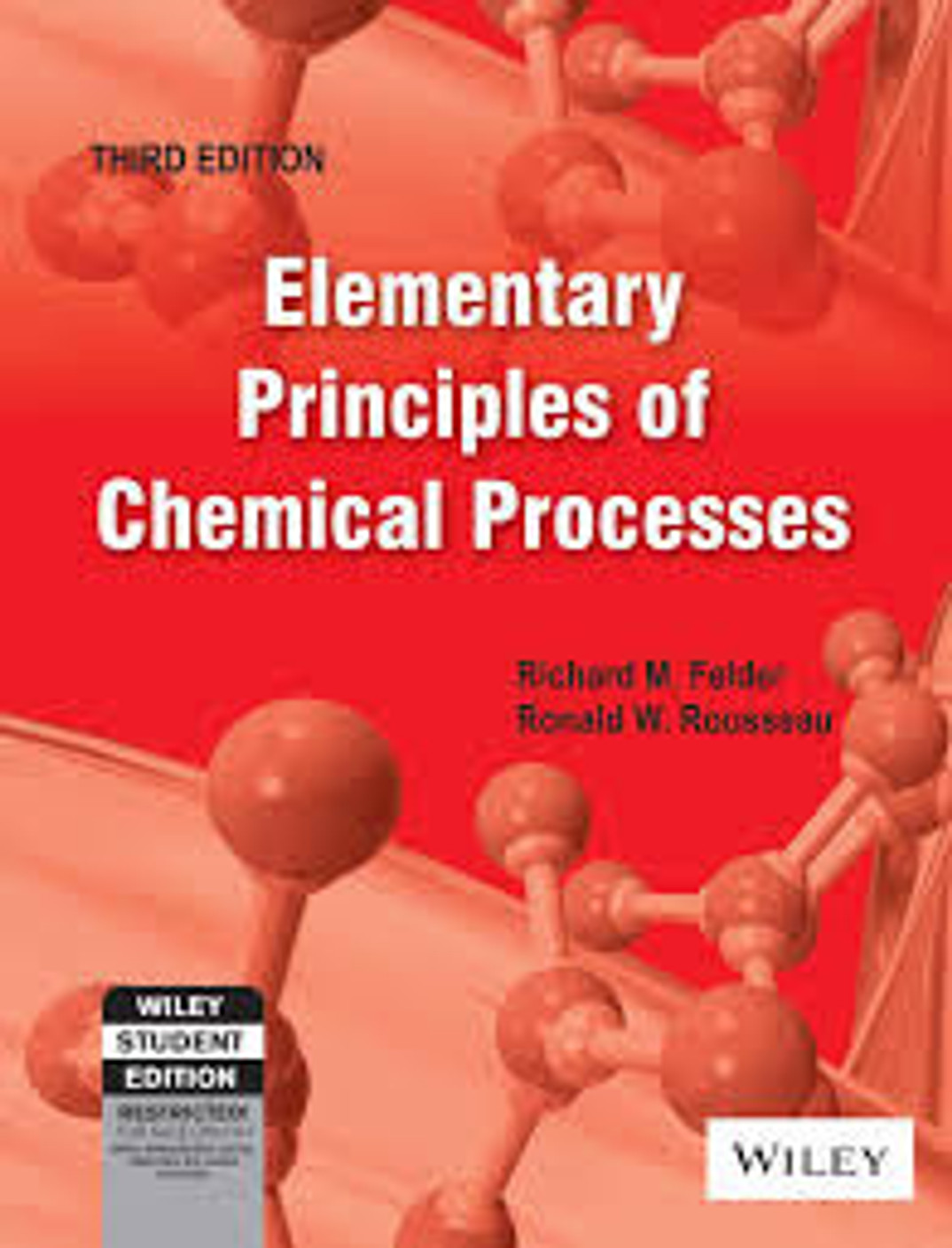 Elementary Principles Of Chemical Processes (With Cd) 3rd Edition - Buy ...