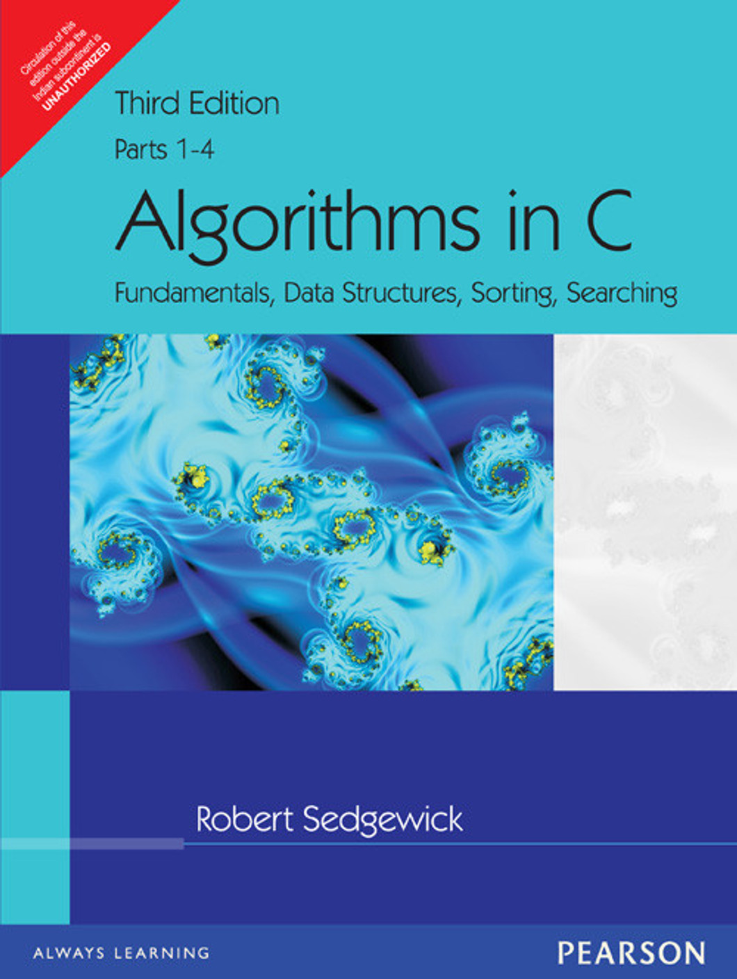 Algorithms In C Fundamentals Data Structures Sorting Searching Parts 1 4 3rd Edition Buy