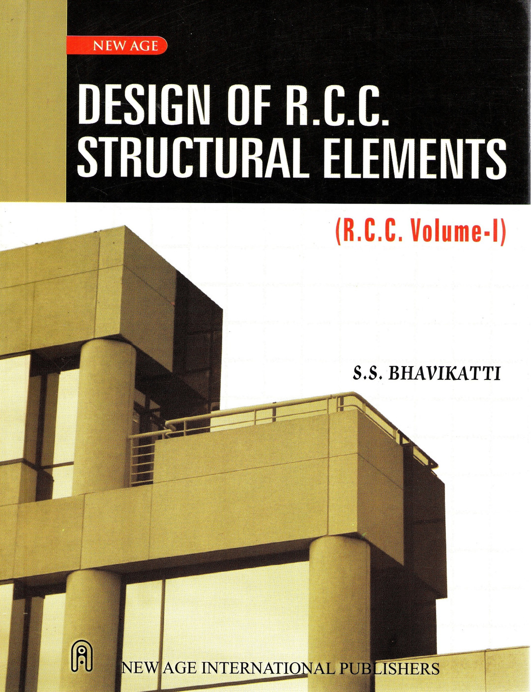 Design of R.C.C. Structural Elements (Volume - I) 1st Edition - Buy ...