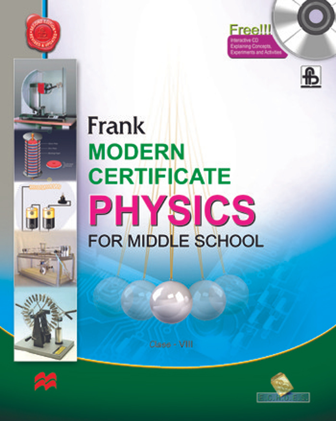 Frank Modern Certificate Physics for Middle School Class-VIII (With CD ...