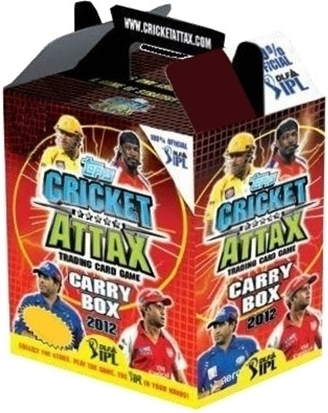 Topps IPL 2012 Cricket Attax Carry Box - IPL 2012 Cricket Attax Carry ...