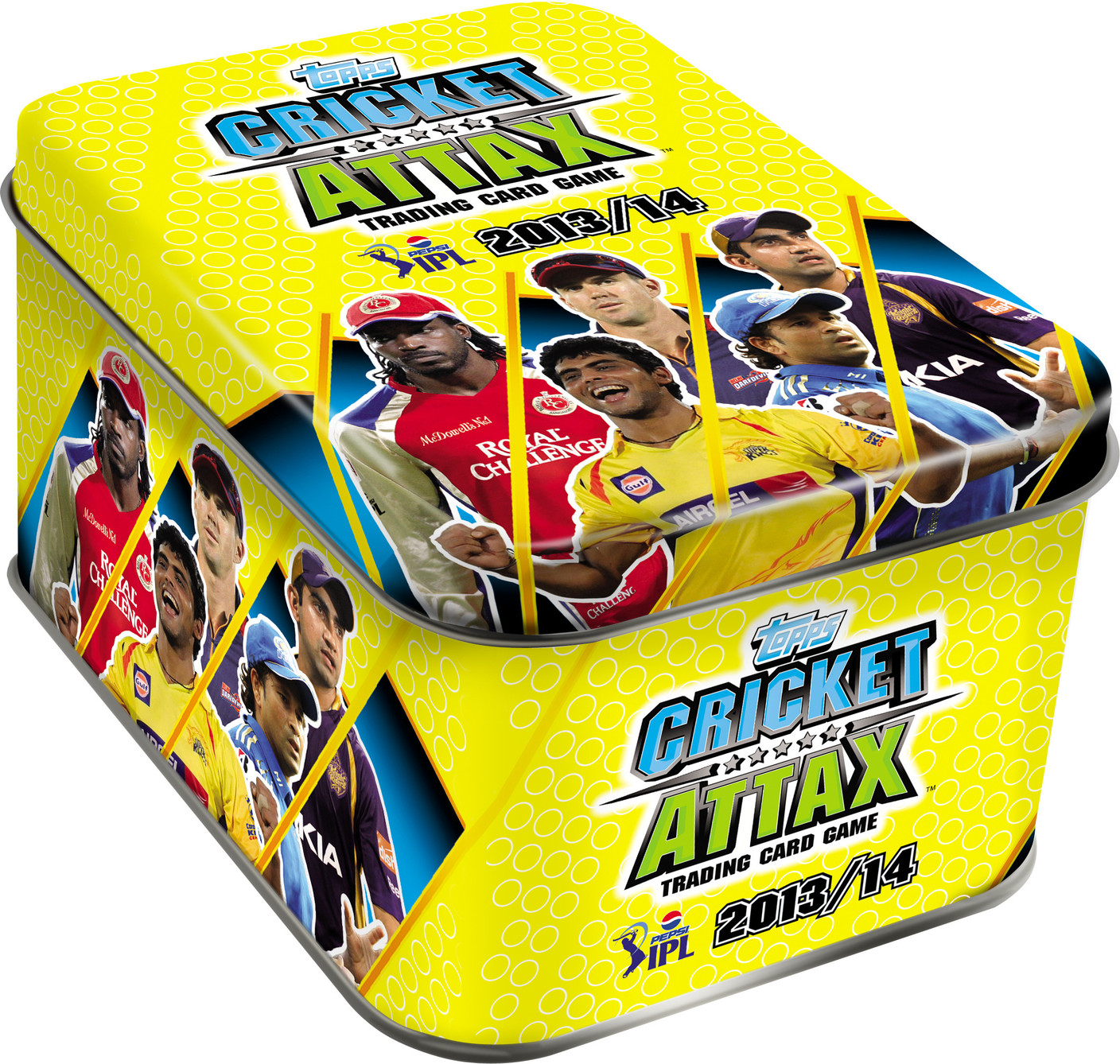 Topps IPL 2013 2014 Cricket Attax Tin Box IPL 2013 2014 Cricket Attax topps-ipl-2013-2014-cricket-attax-tin-box-ipl-2013-2014-cricket-attax