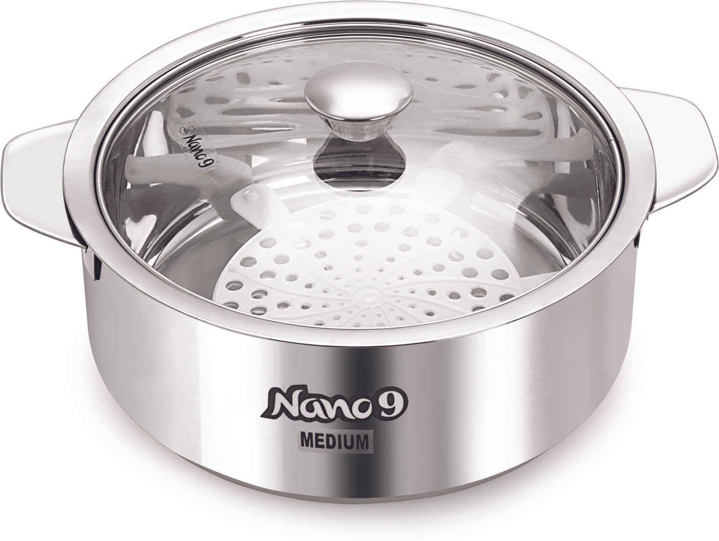 Nano Nine Rio Chapati Pot Medium Casserole Price in India - Buy Nano ...