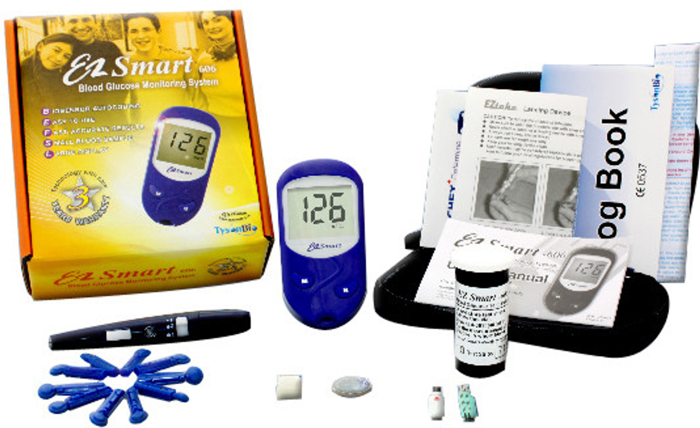 EZ Smart 606 Combo Glucometer Price in India - Buy EZ Smart 606 Combo ...