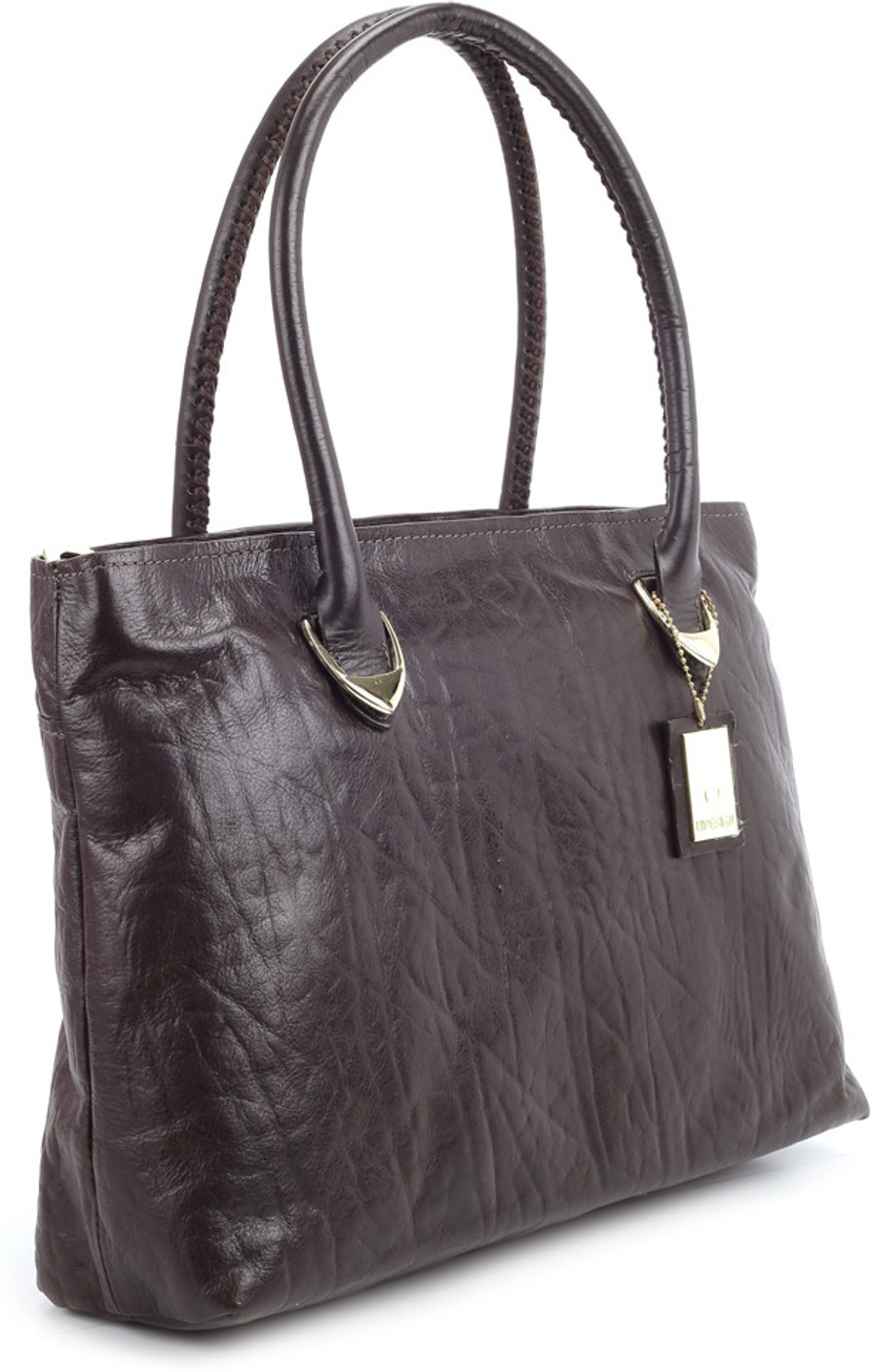 Buy Hidesign Hand-held Bag Brown Online @ Best Price in India ...