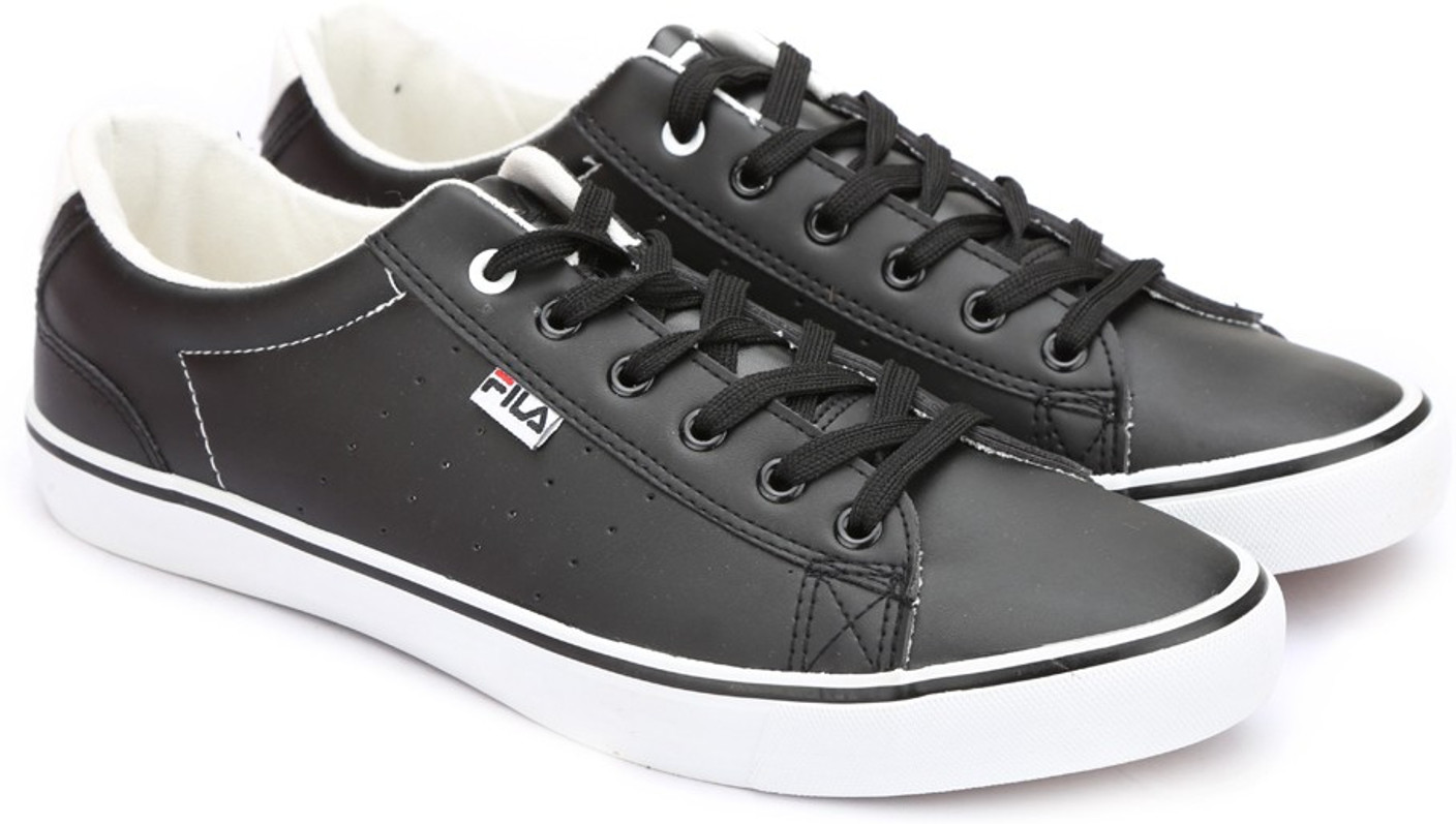 Fila Canvas Shoes Buy Blkwht Color Fila Canvas Shoes Online At Best Price Shop Online For
