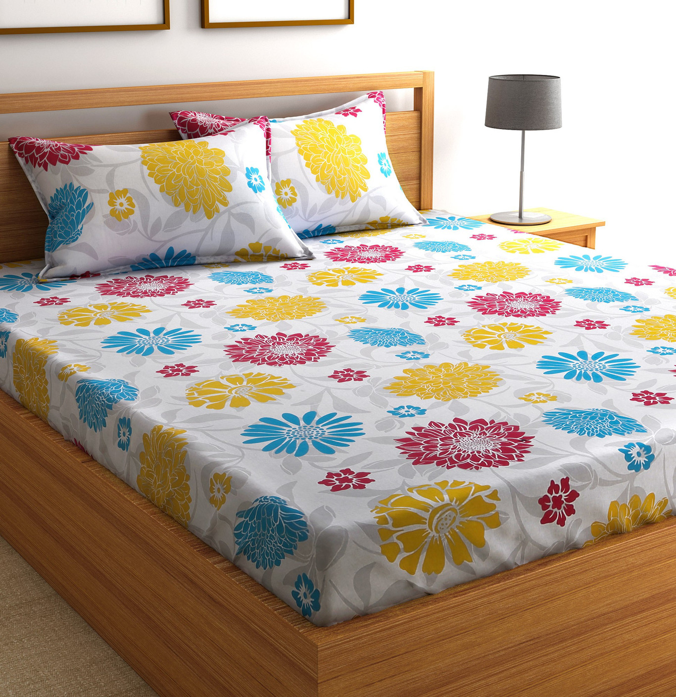 Flipkart SmartBuy 104 TC Cotton Double Floral Bedsheet - Buy Flipkart ... Flipkart SmartBuy 104 TC Cotton Double Floral Bedsheet - Buy Flipkart ...