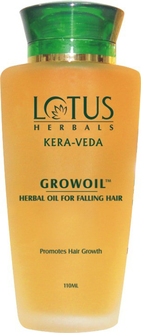 Lotus Herbals Kera-Veda Growoil Herbal Hair Oil - Price in India, Buy ...