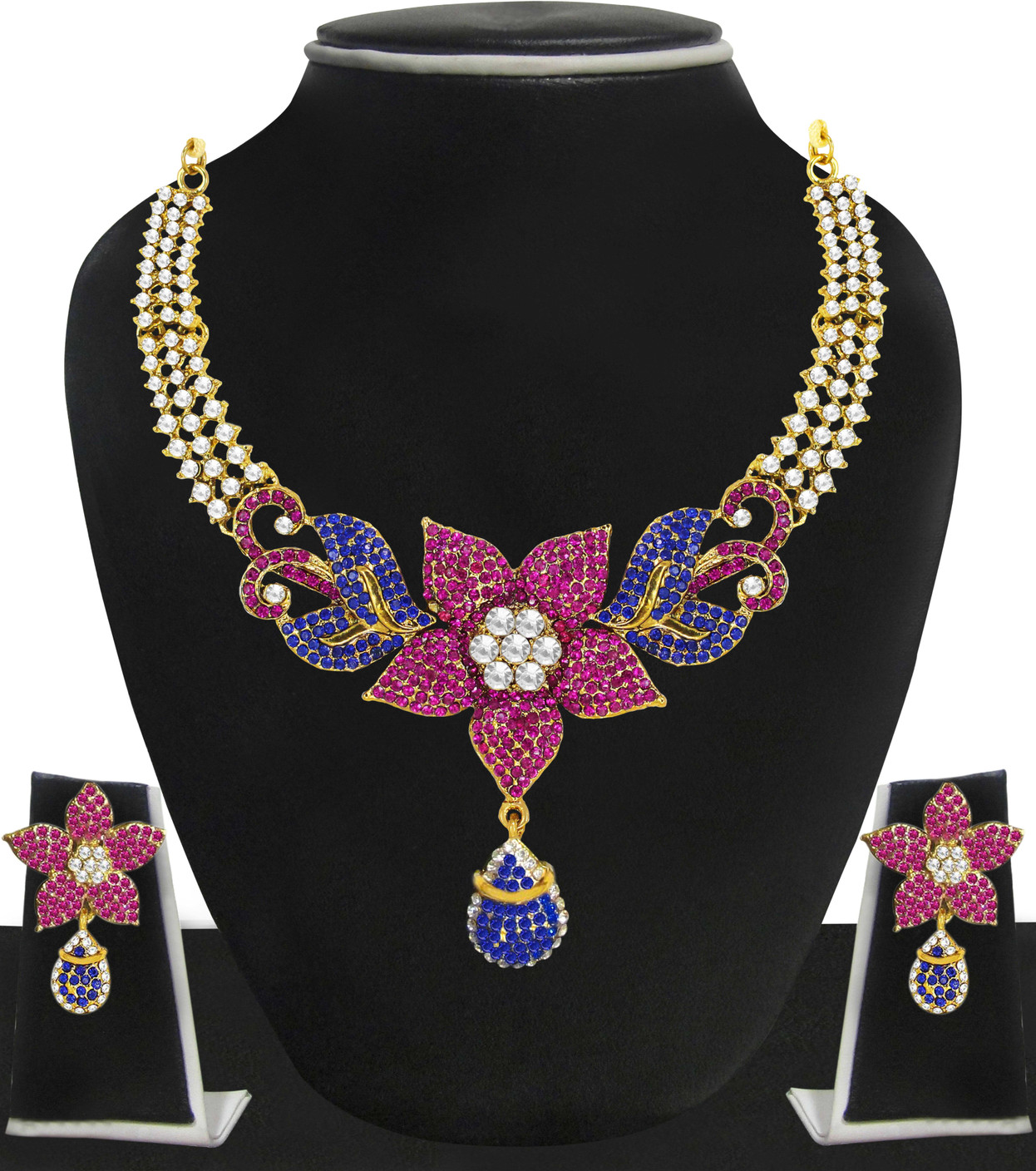 Zaveri Pearls Alloy Jewel Set Price in India - Buy Zaveri Pearls Alloy ...