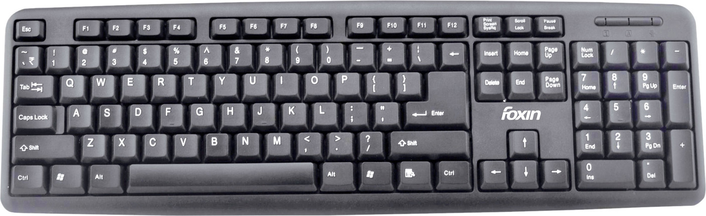 Foxin FKB 102 Wired USB Laptop Keyboard - Foxin : Flipkart.com