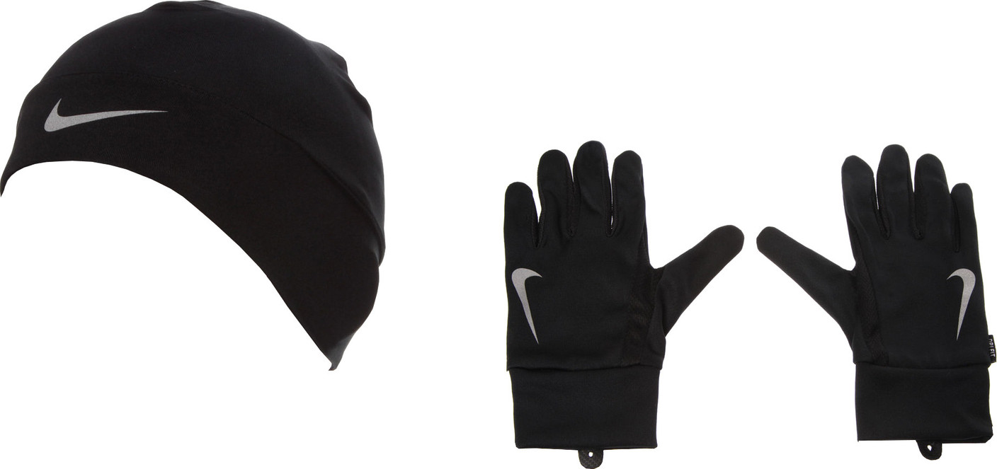 Nike Dri Fit Mens Running Beanie and Glove Gym & Fitness Kit - Buy Nike ...