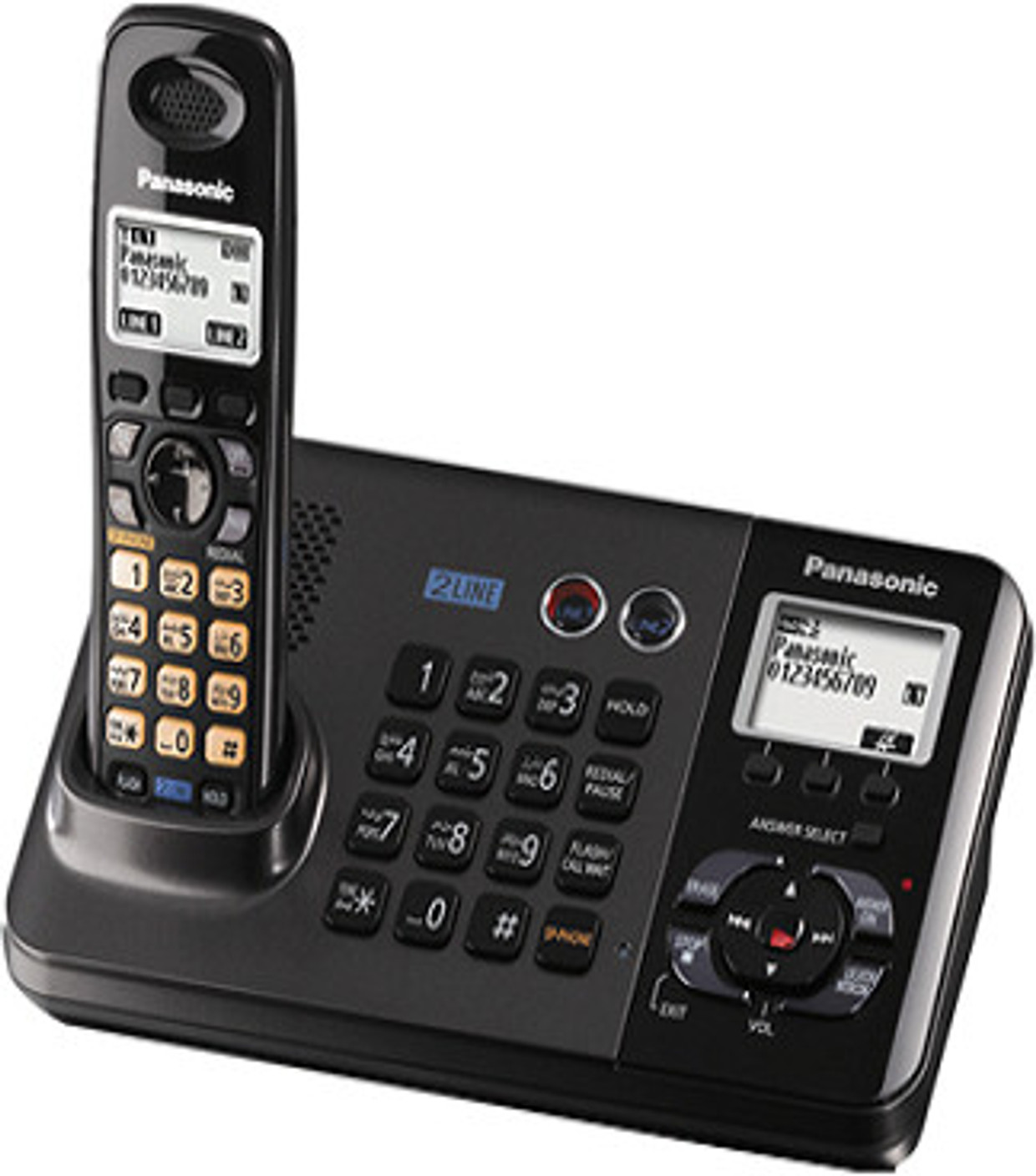 Panasonic PA KX TG9385 Cordless Landline Phone With Answering Machine panasonic-pa-kx-tg9385-cordless-landline-phone-with-answering-machine